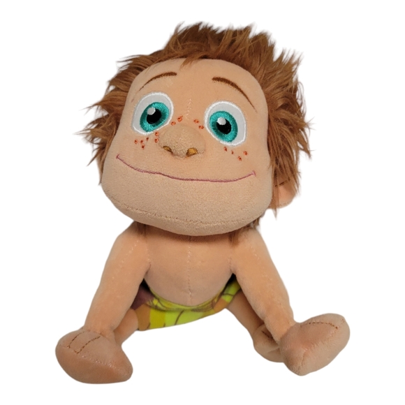 Disney | Toys | The Good Dinosaur Spot Baby Boy Caveman Plush Doll ...